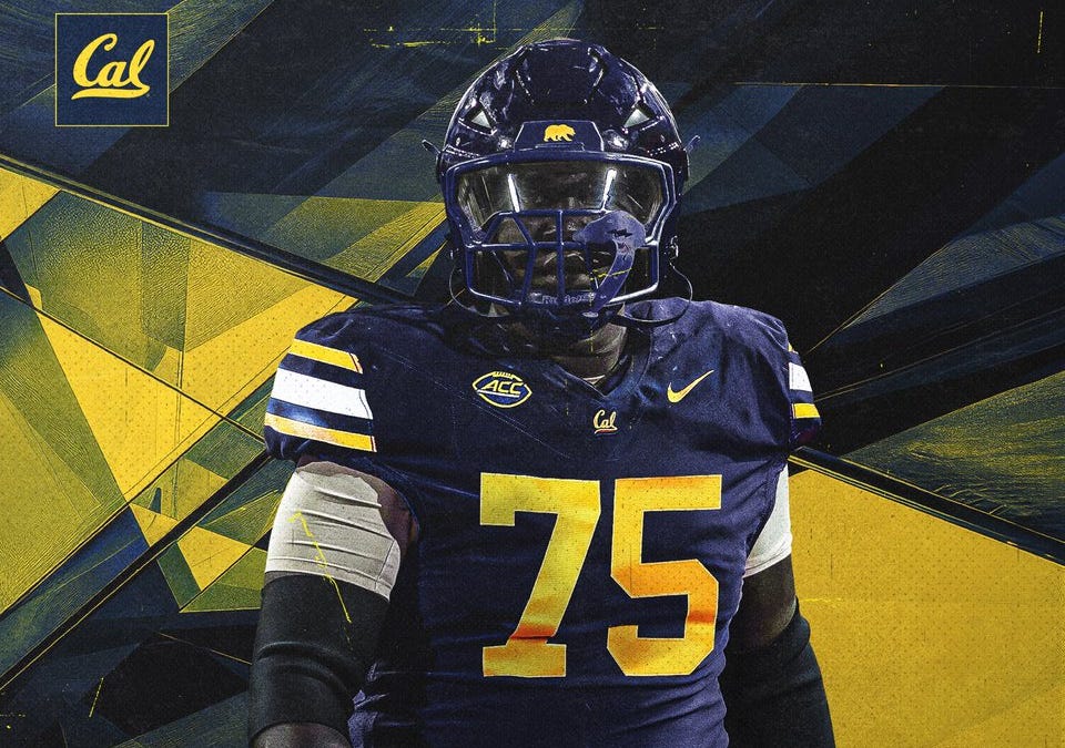 Cal Football Lands OL Jacob Arop from South Dakota