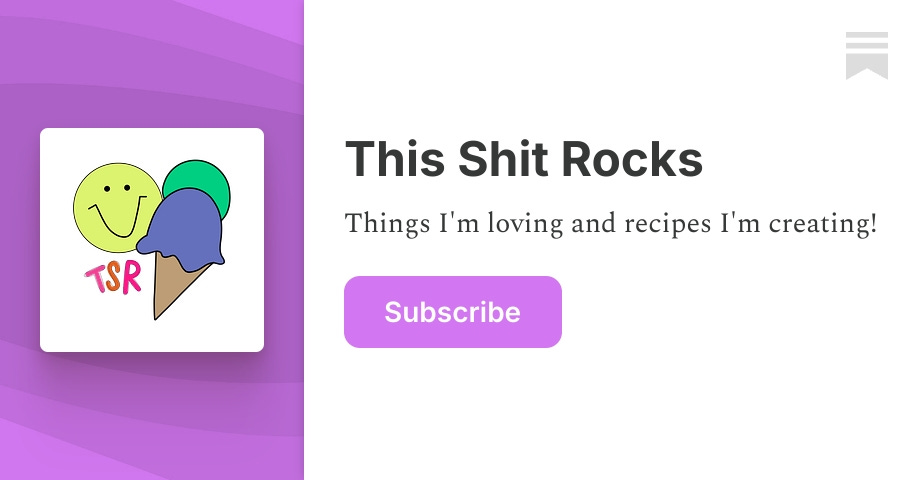 This Shit Rocks | Sara Tane | Substack