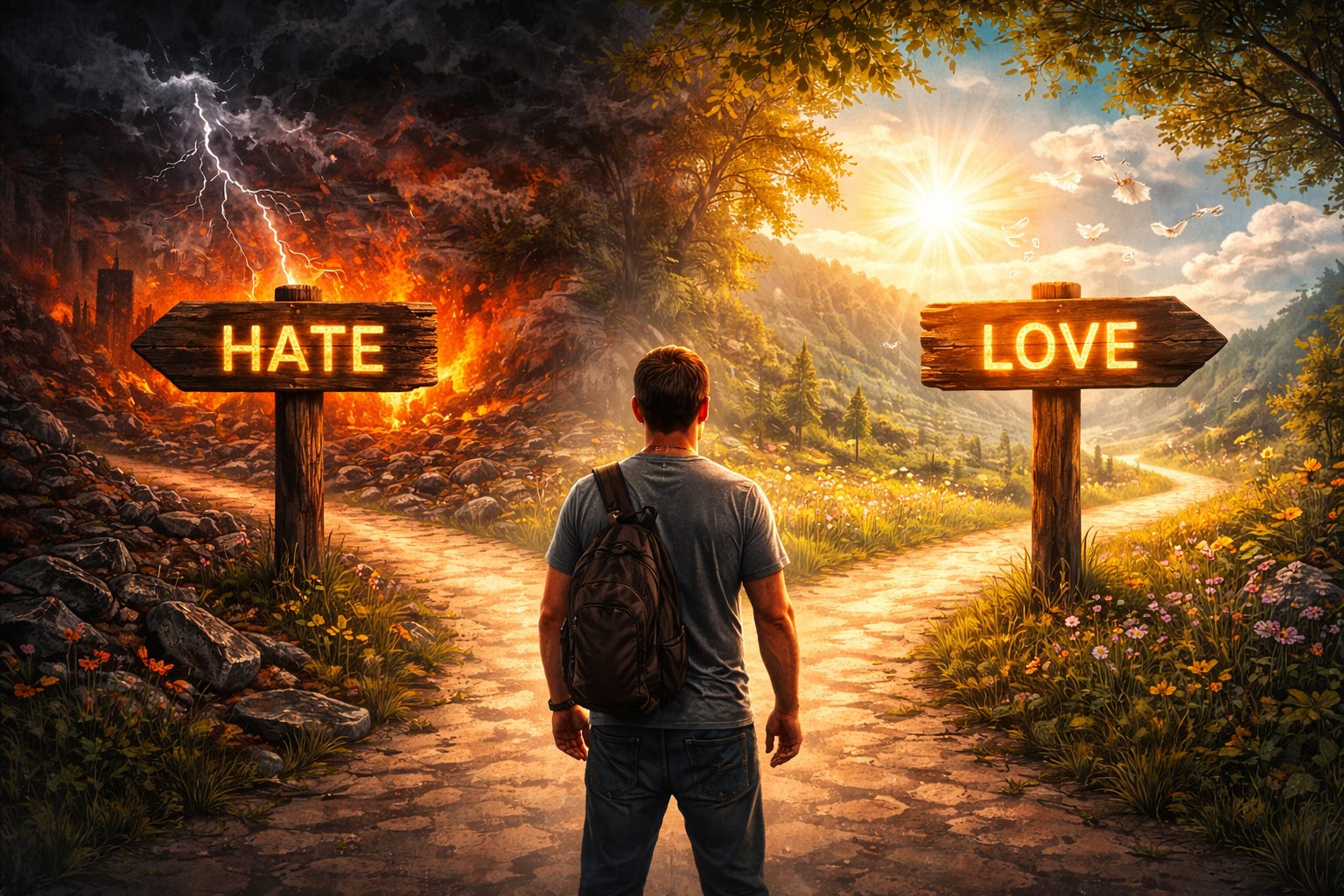 I Hate Him. He’s Evil. - by Brian D Smith - Grief 2 Growth