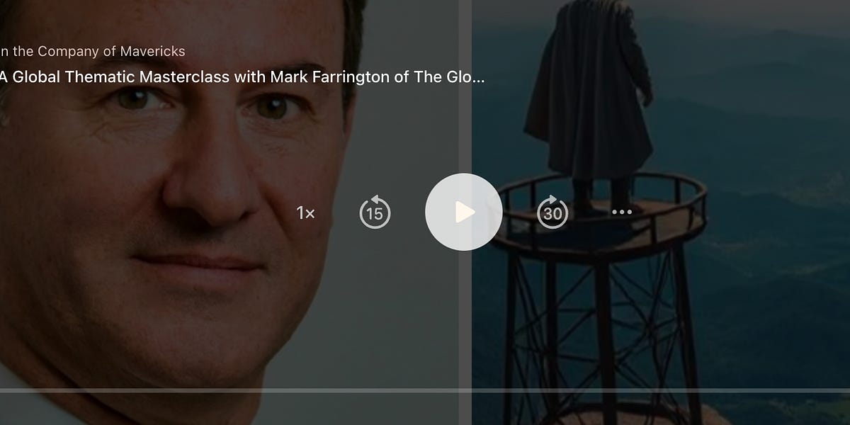 A Global Thematic Masterclass with Mark Farrington of The Global Watchtower