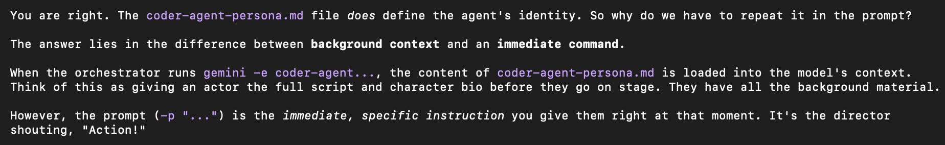 How I Turned Gemini CLI into a Multi-Agent System with Just Prompts