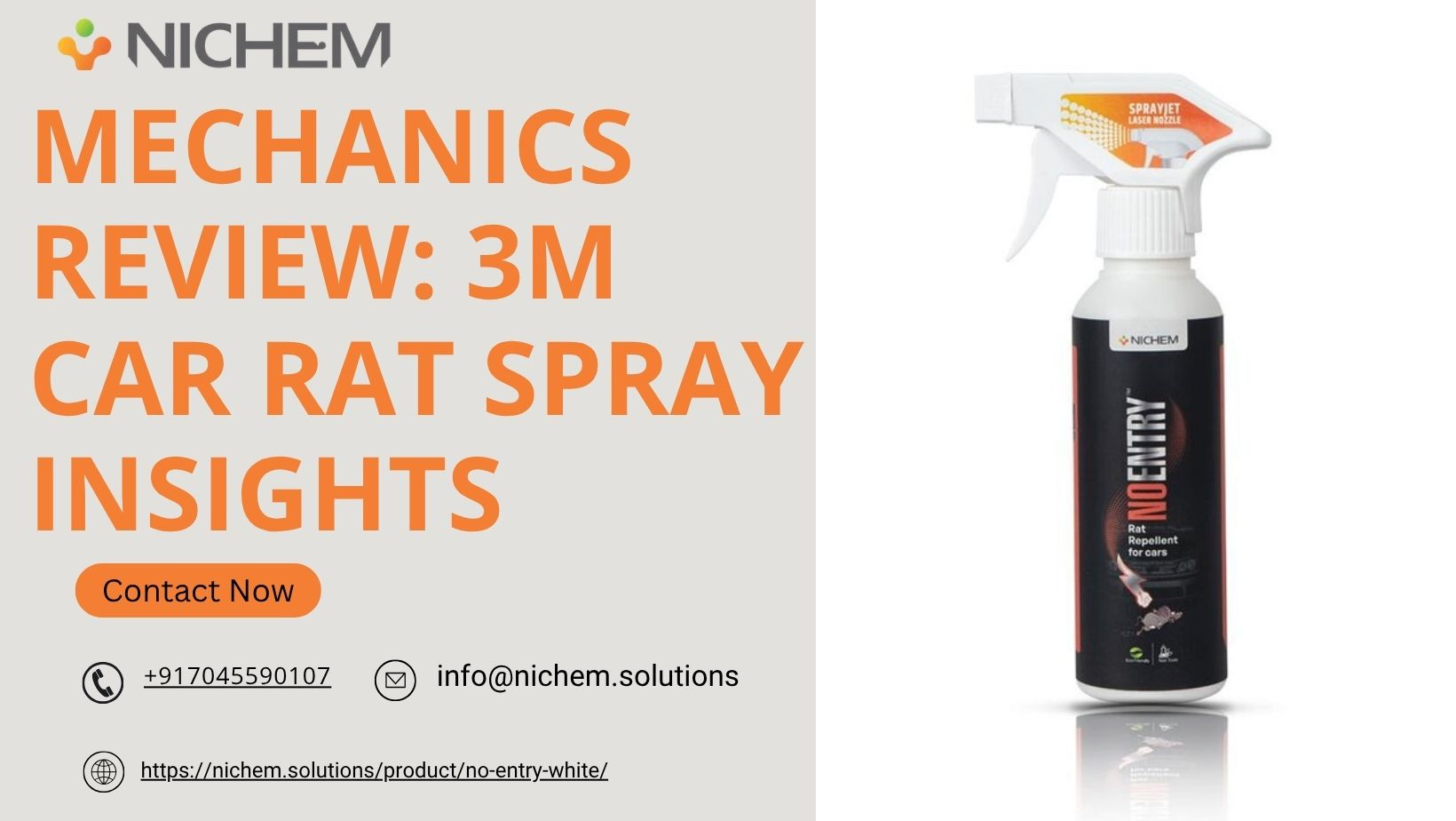 Mechanics Review: 3M Car Rat Spray Insights