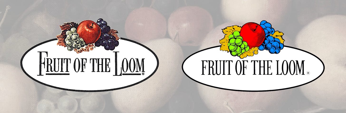 fruit logo mandela effect