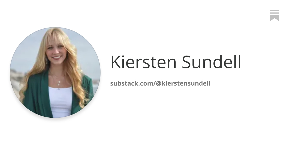 Kiersten Sundell | Substack