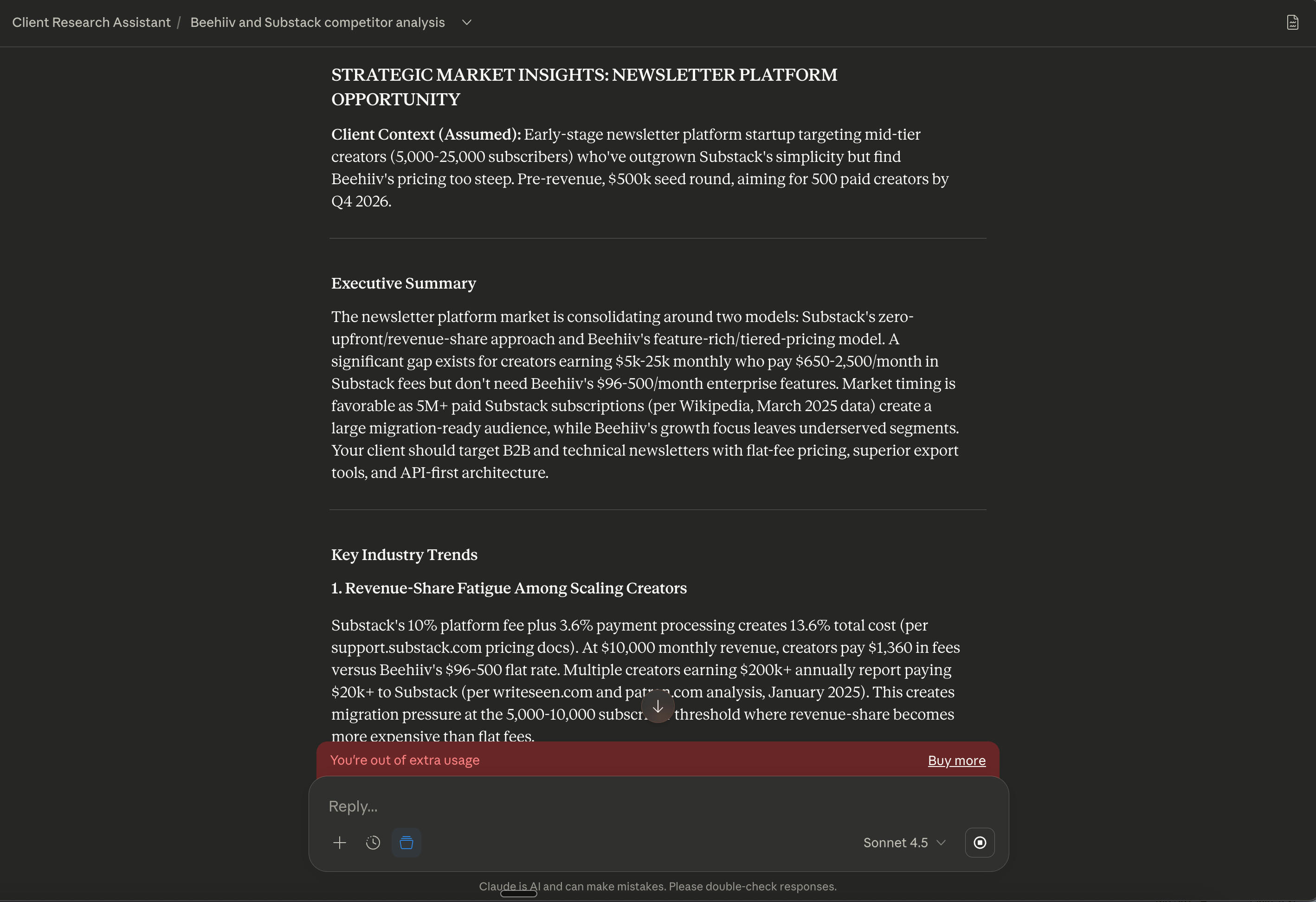 My AI Research Assistant That Saves 5 Hours Per Client