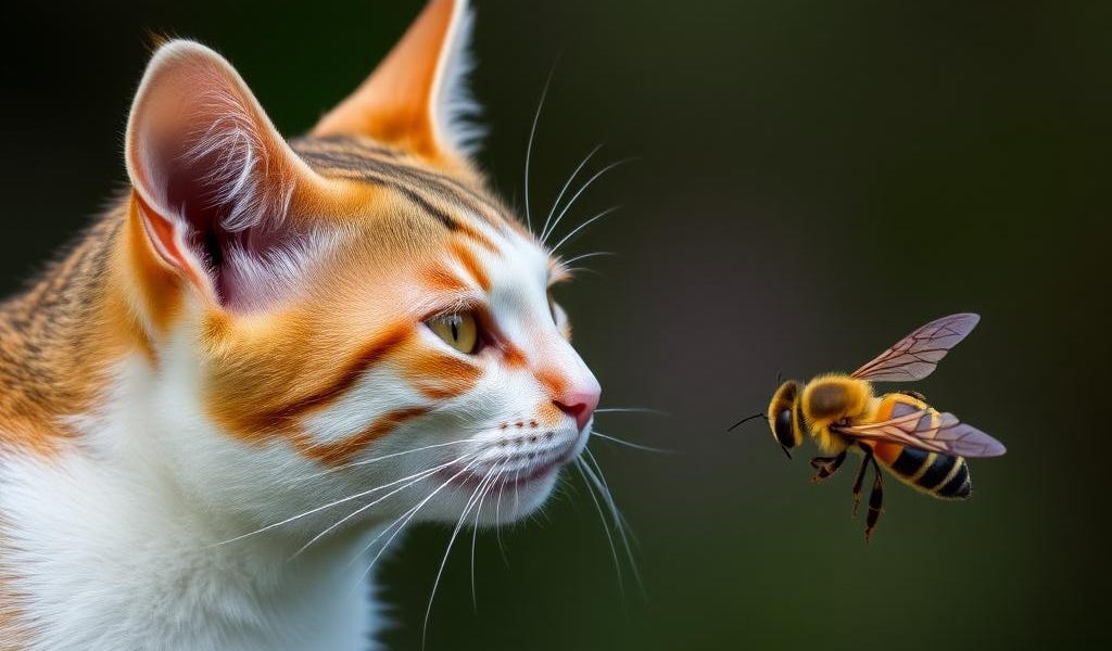 What to Do if Your Cat Gets Stung by a Bee or Wasp: Vet-Approved Care Guide