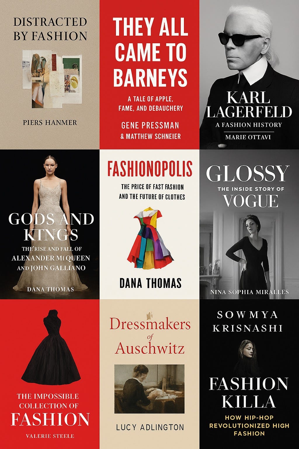 Must-Read Fashion Books for 2025 - by Naomi Brianna
