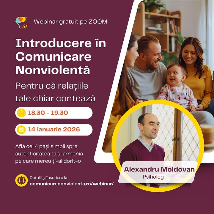 ”Rezoluții cu ”împreună”” - Comunicare nonviolenta