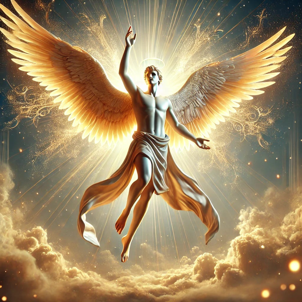 What Do Angels Really Look Like? - by Lav'e Gallery