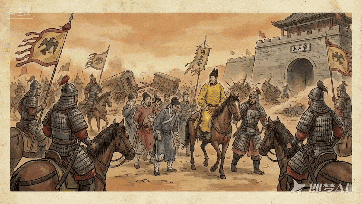 China's Tumu Crisis and the capture of leaders
