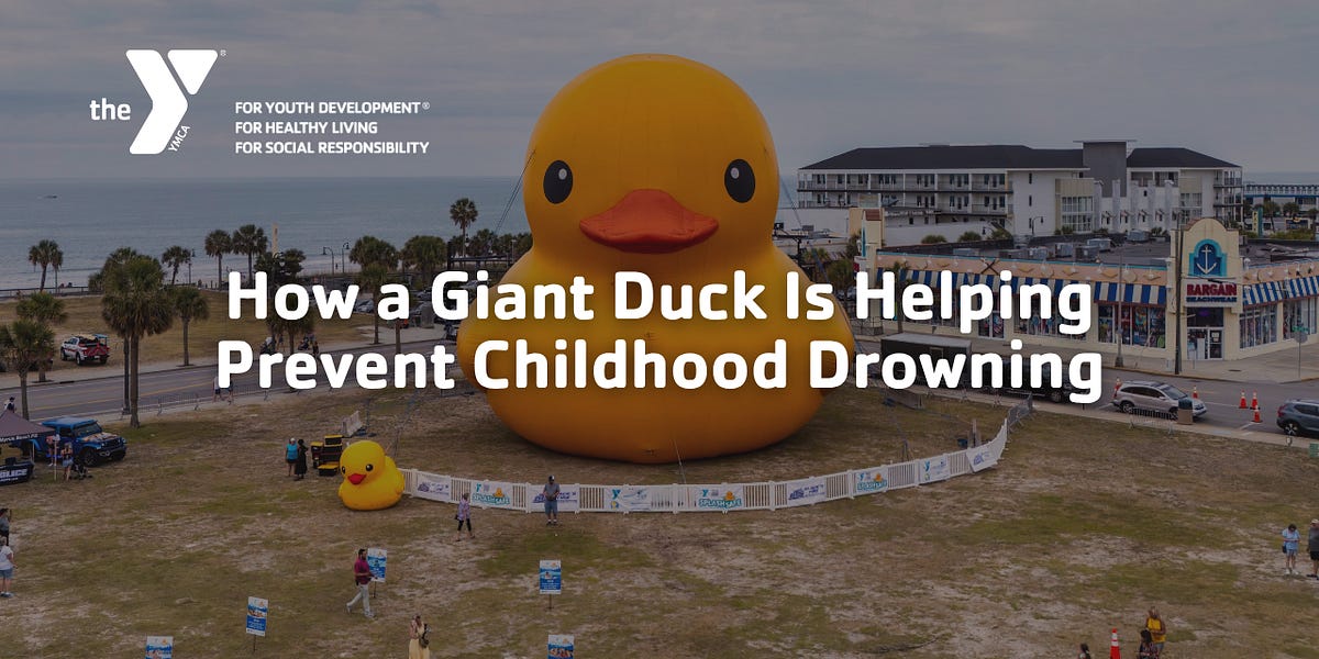 How a Giant Rubber Duck Is Helping Prevent Childhood Drowning