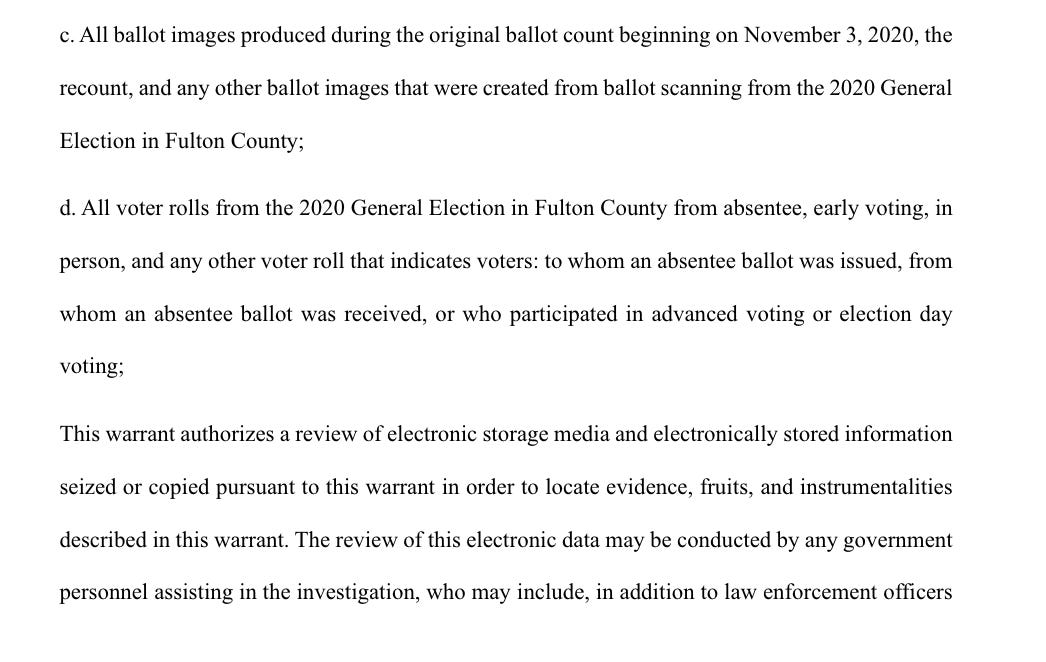 Major Update: Alarm Bells go Off as Trump Seizes Georgia Ballots While ...