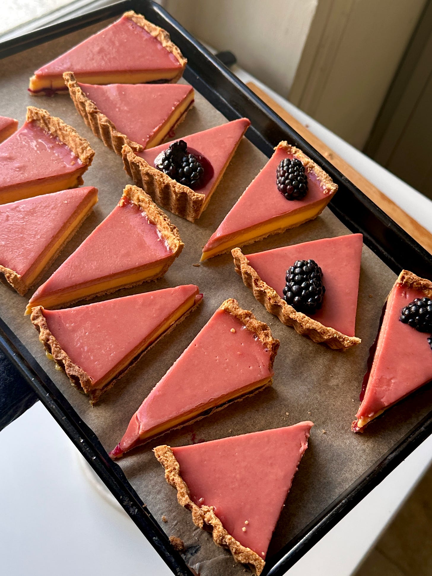 Kitchen Project #183: Vanilla Custard Tart - by Nicola Lamb