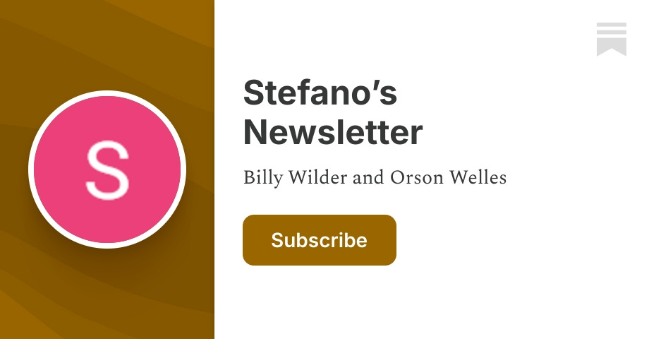 Stefano’s Newsletter | Stefano Salvadori | Substack