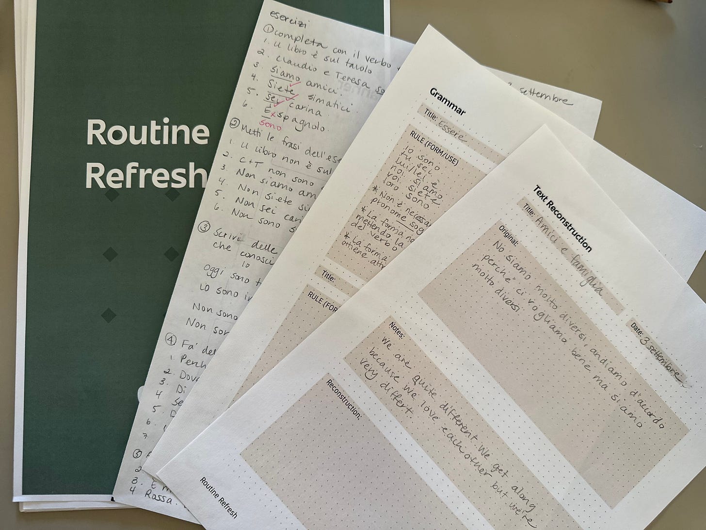 Looking Back to Move Forward with Intention - by Christina