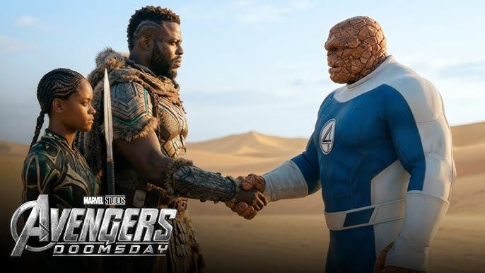 Wakanda Warriors and A Fantastic 4 Fighter Meet Up In The New Teaser ...
