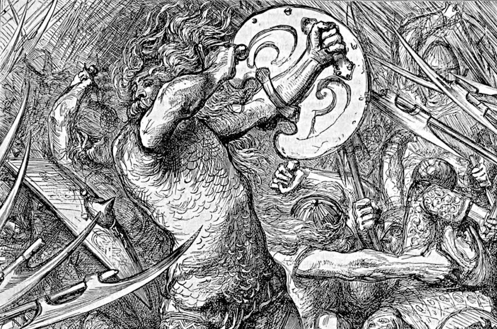 The Slaying of the Bucca - by J. M. Terry