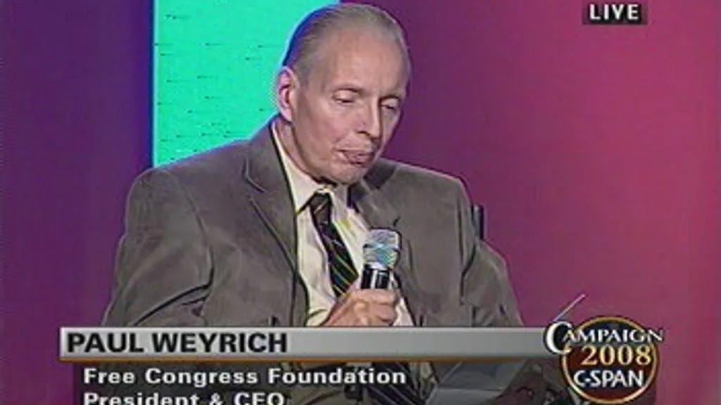 The Man Who Built Christian Nationalism: Paul Weyrich’s Blueprint for Power