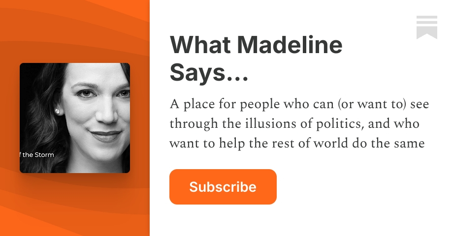 What Madeline Says... | Madeline Summerville | Substack