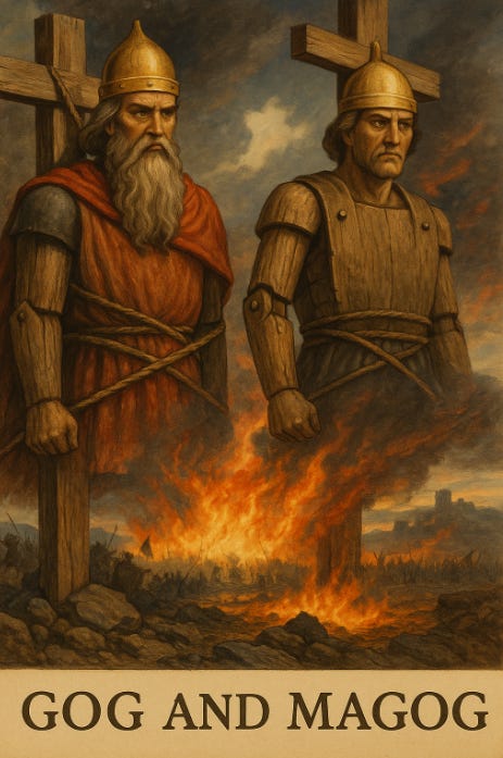 Gog and Magog - by Dan Mason - Faded Glory - Dan’s Substack
