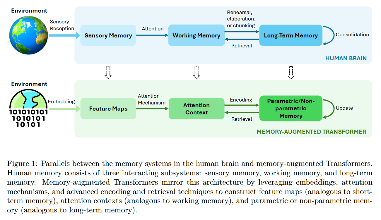 Memory-Augmented Transformers: A Systematic Review from Neuroscience Principles to Enhanced ...