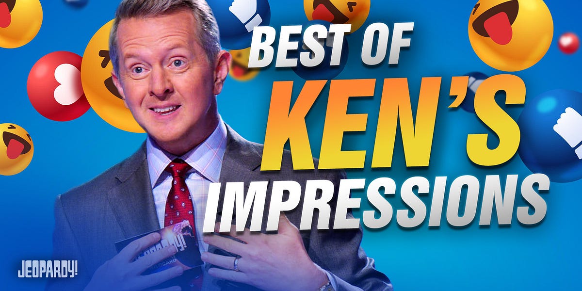 Ken Jennings' Best Impressions - Jeopardy!