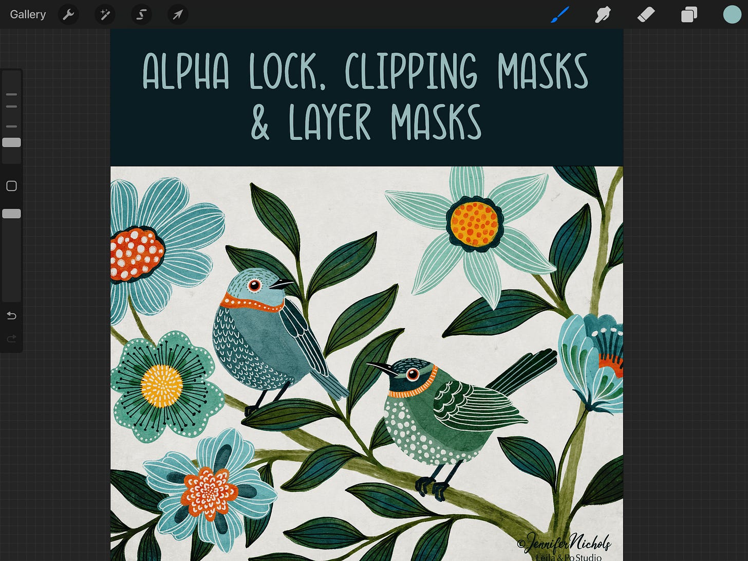 Alpha Lock, Clipping Masks, and Layer Masks in Procreate: What, When ...