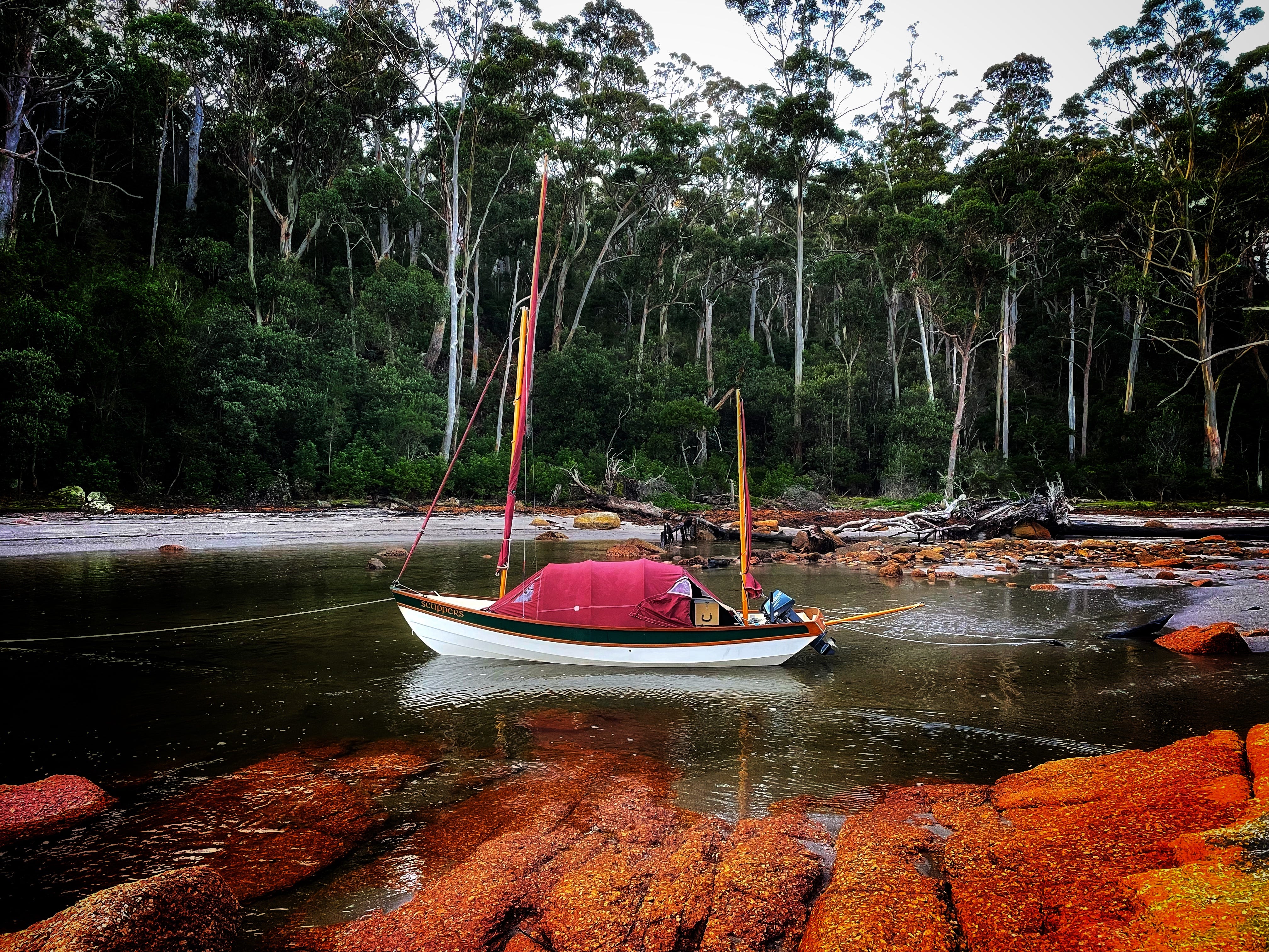 "Scuppers" Sails Maria Island: A Hull’s Account
