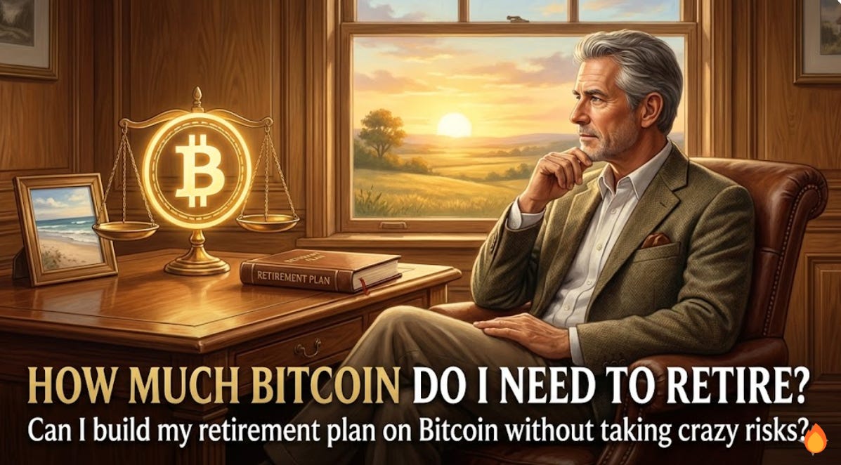 Is 1 BTC Enough for Your Retirement? (Building a Retirement Plan on the ...
