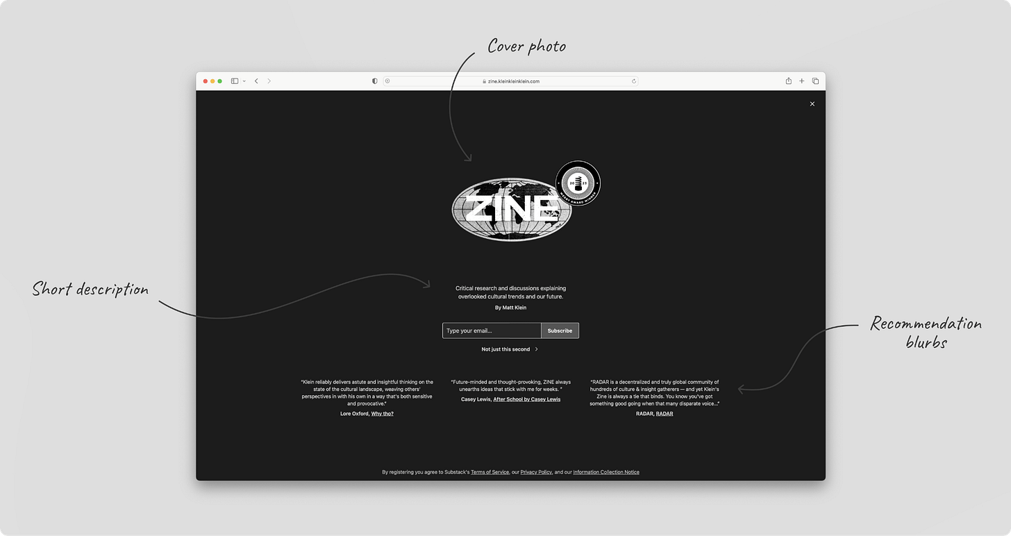 A guide to customizing and organizing your Substack website