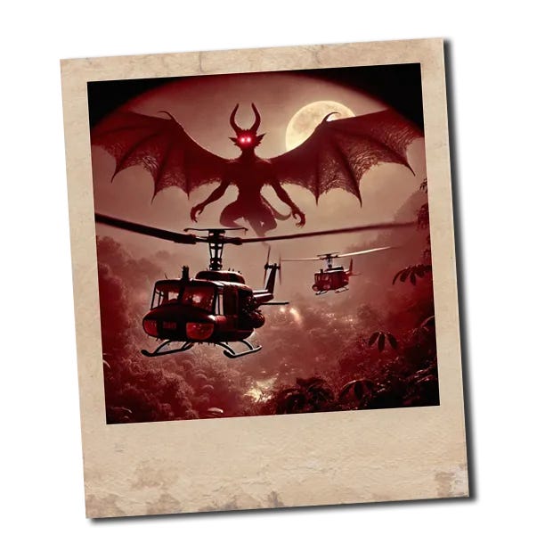 The Red Night Vision Goggles and Winged Demons of Vietnam: A Soldier’s ...