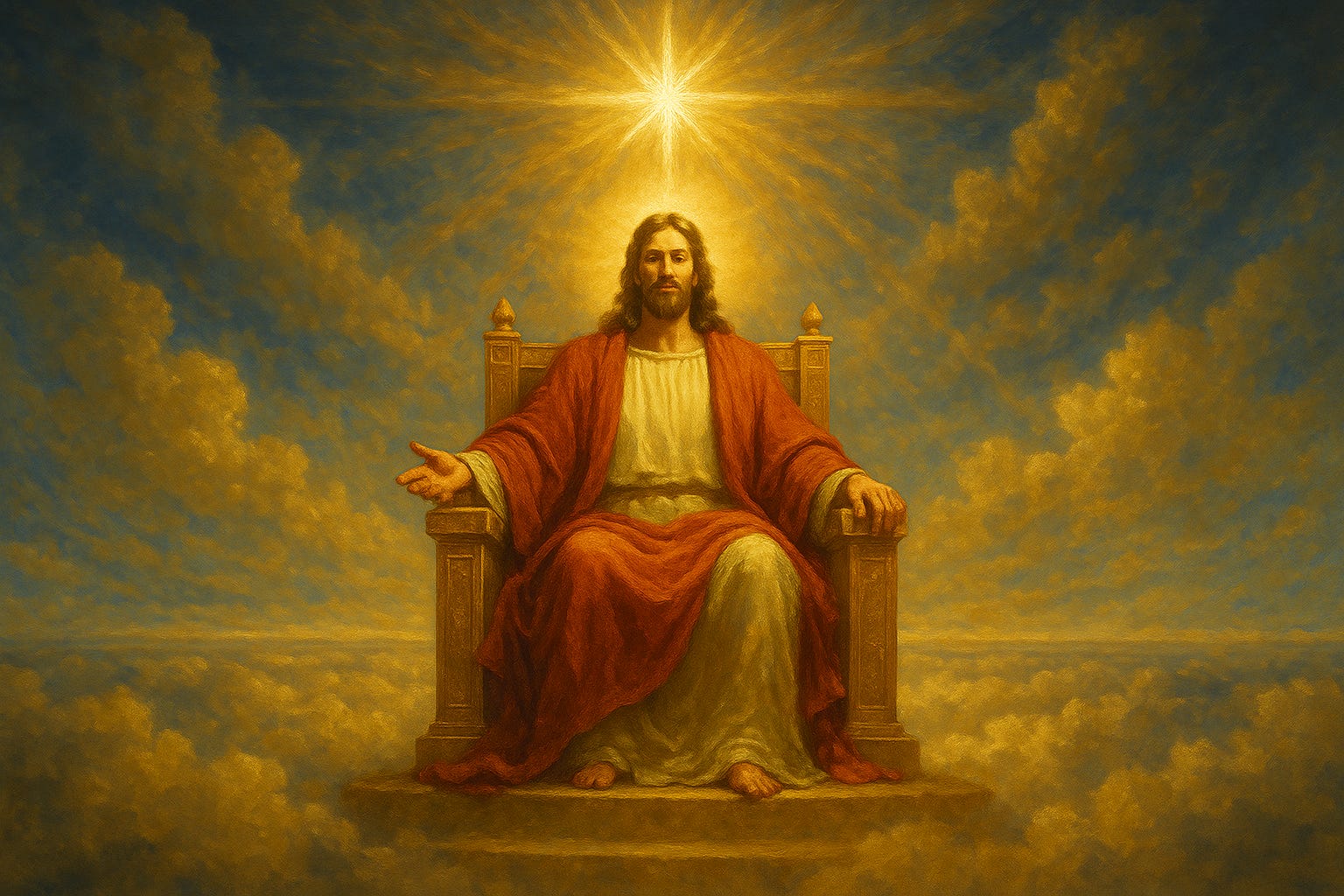 THE THRONE BEHIND THE CRADLE - The Christian Journey