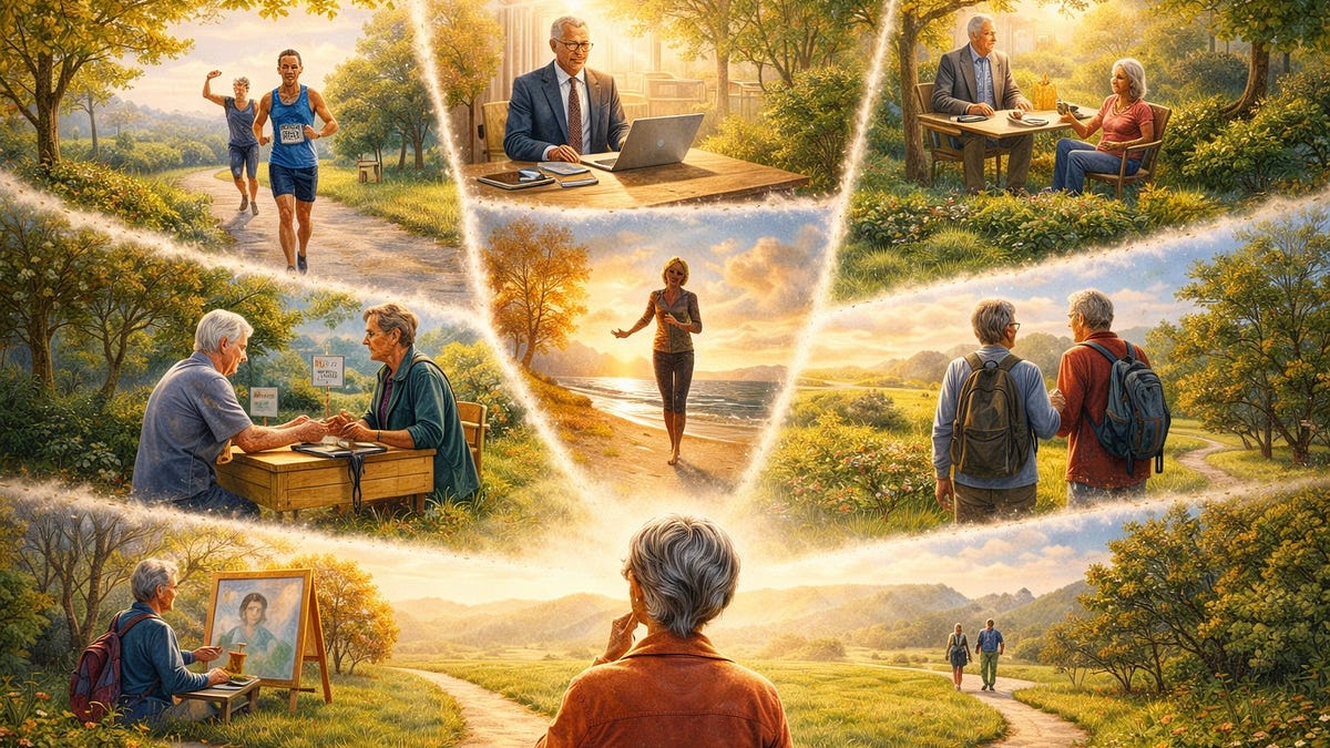 How People Step Into Later Life - by Denise Taylor