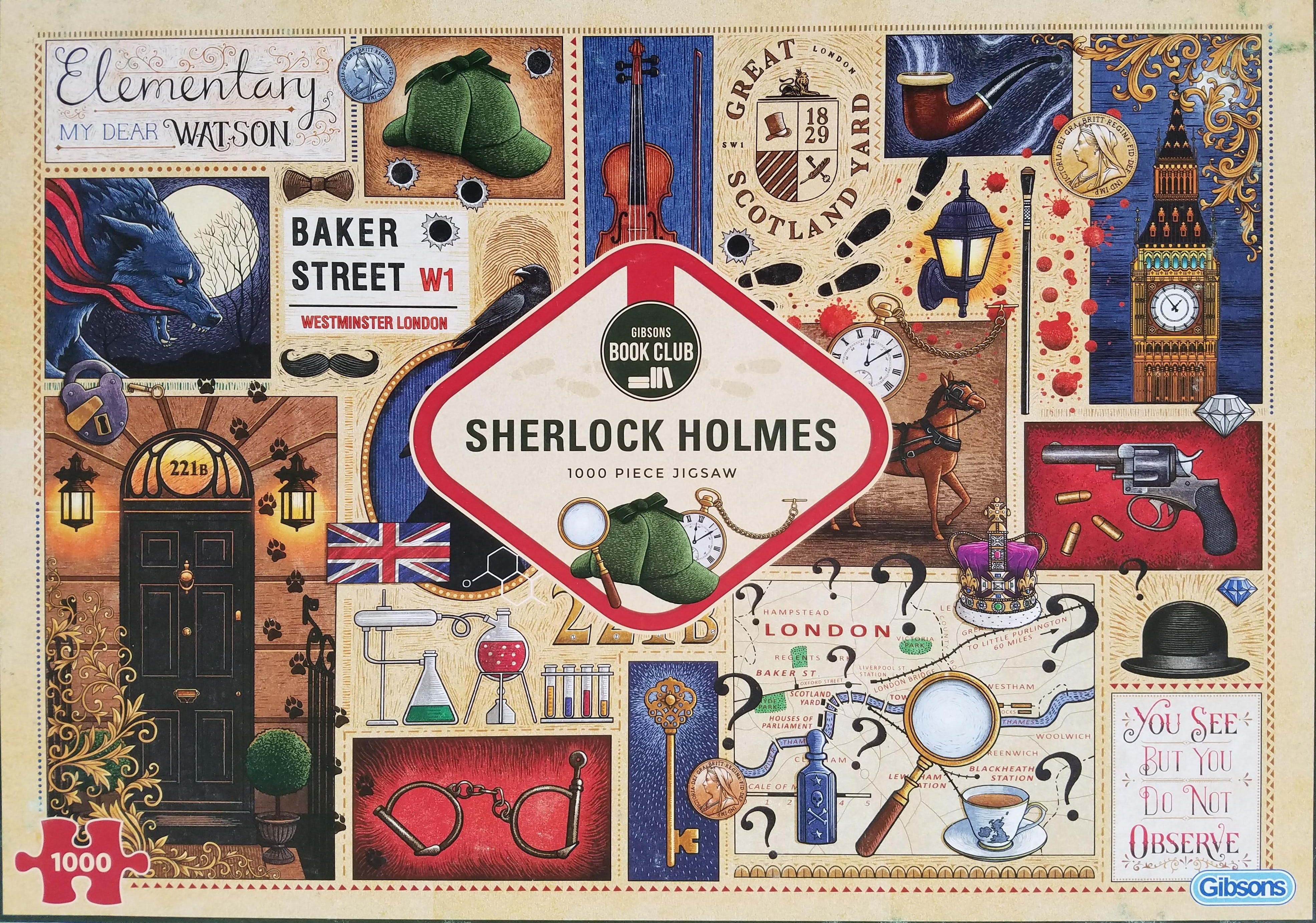 PIECING TOGETHER THE GREAT DETECTIVE - by PAUL BISHOP