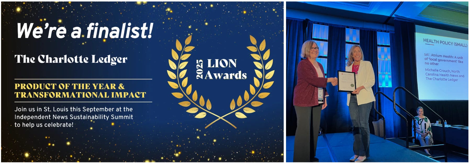 Charlotte Ledger named finalist for LION Awards 2025