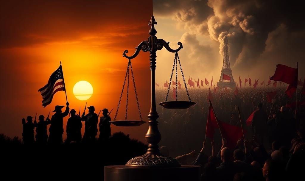 The French vs. The American Revolution: Why One Turned to Tyranny