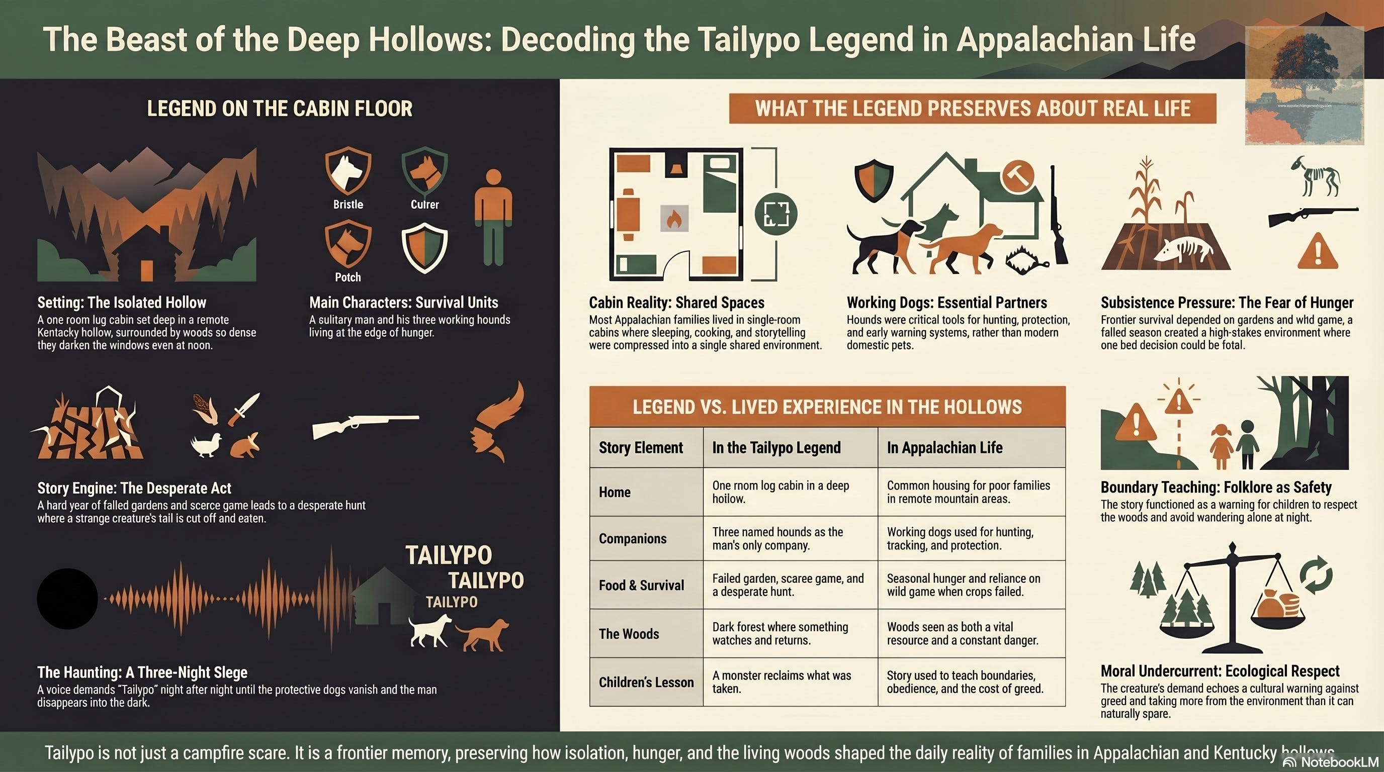 The Beast of the Deep Hollows: Kentucky’s Tailypo Legend. What This ...
