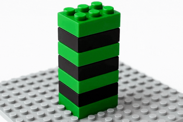 Standing On Lego Gif