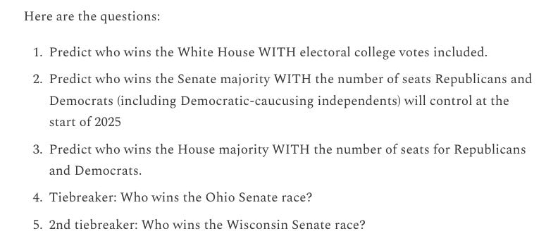 Chris Cillizza (@chriscillizza): "Just posted my election prediction ...