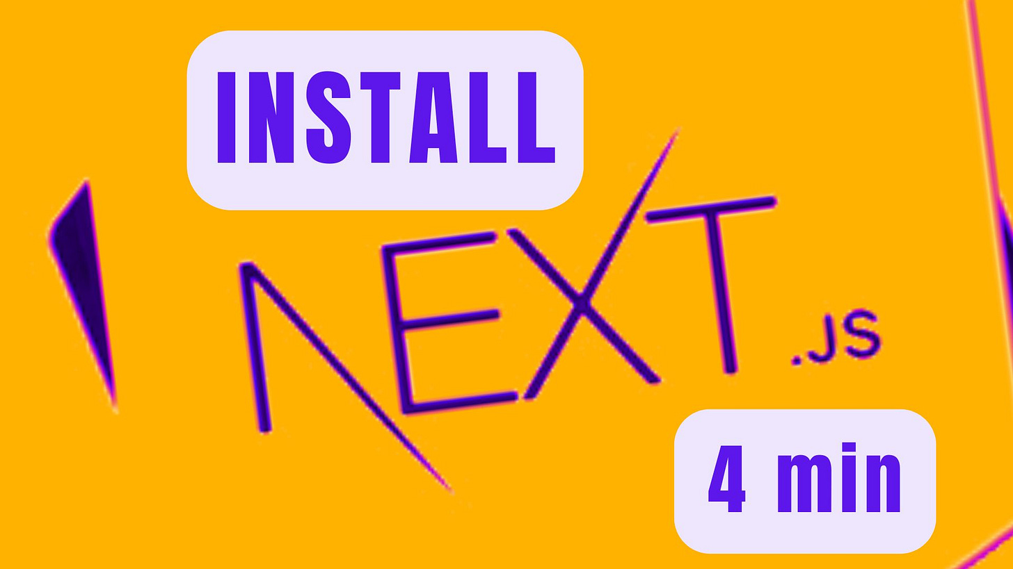 How To Install Next.js in Visual Studio Code in 4 min