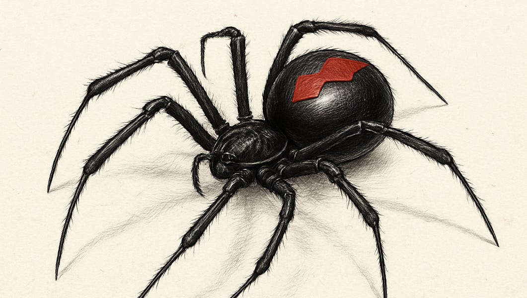 The Black Widow - by Dan Mason - Dan’s Substack