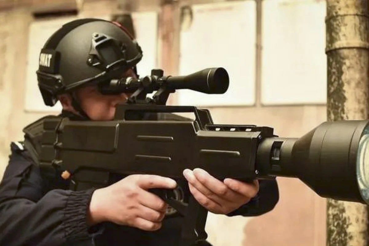 A Brief History of Real-Life Handheld Military Laser Weapons