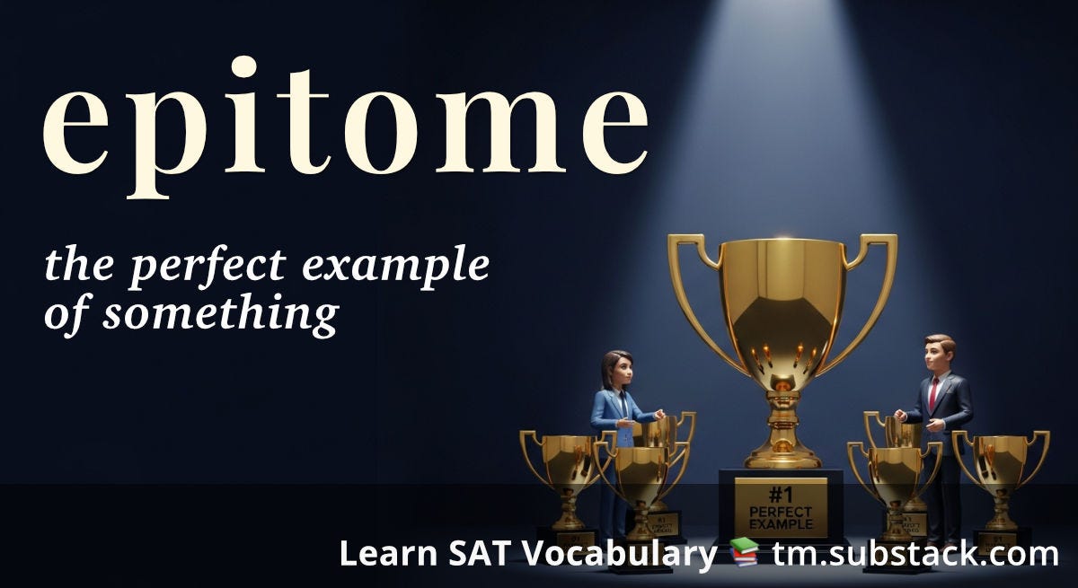 perfect as an example