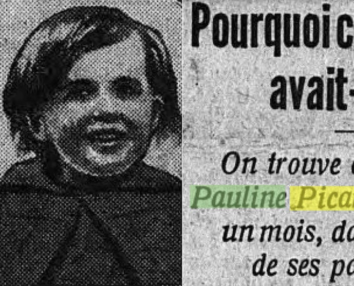 Bizarre Story of Little Pauline Picard