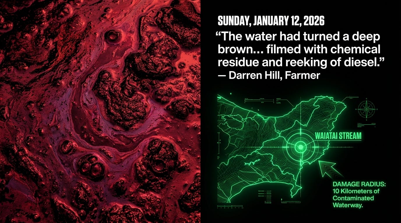 “The Waiatai Stream Massacre” - 16 January 2026