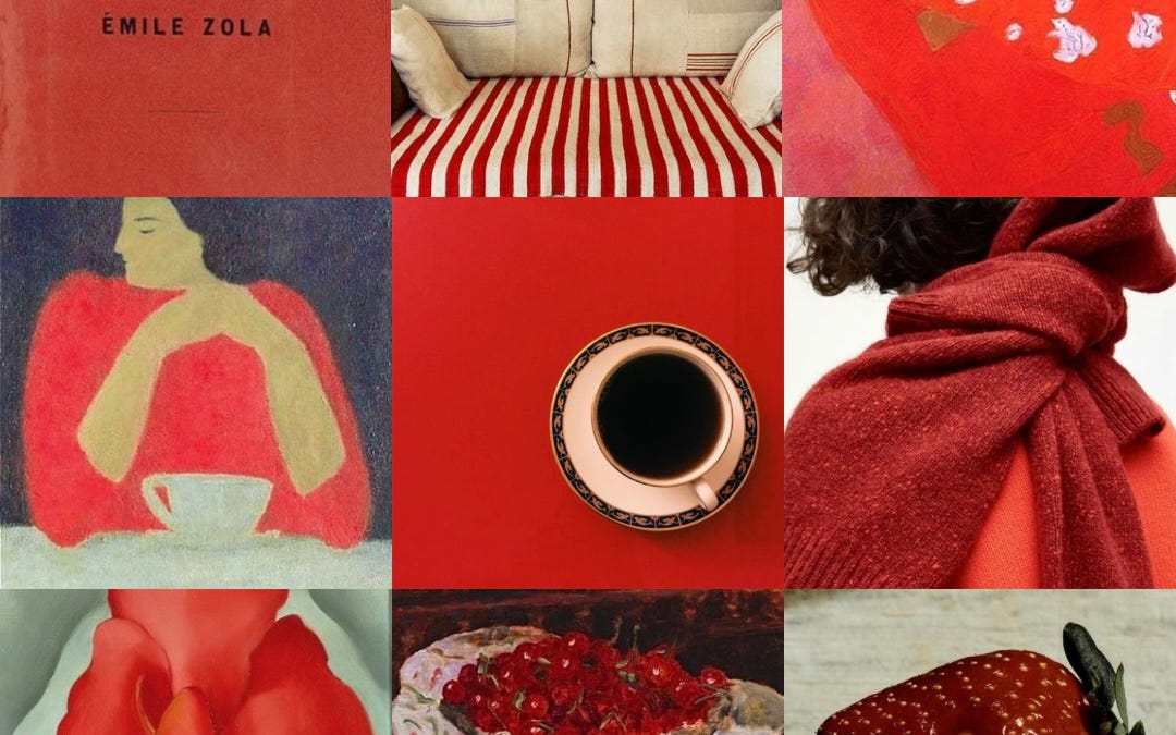 Secret history of color: red - by Rose Florence