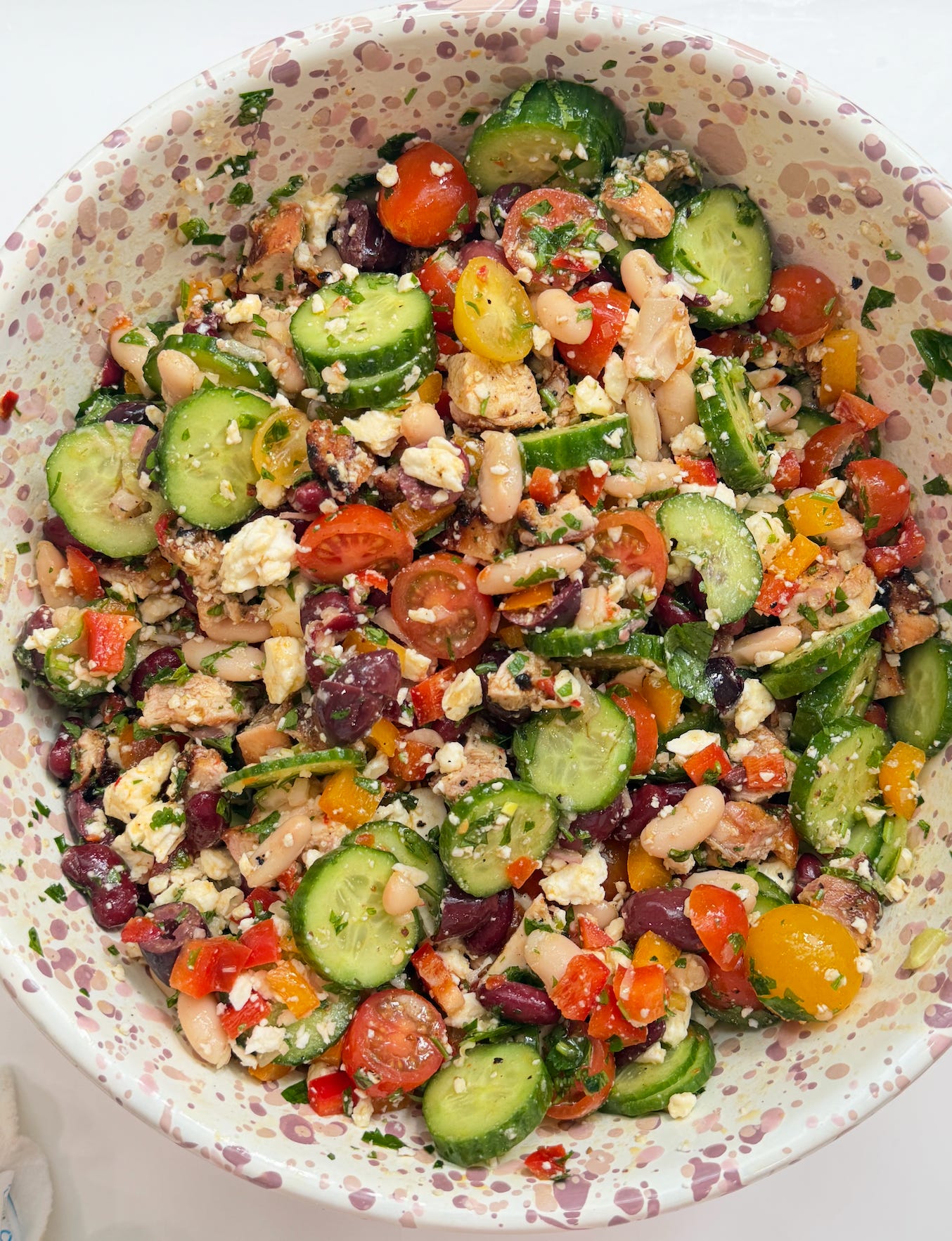 Calabrian Chili Dense Bean Salad - by Violet Witchel