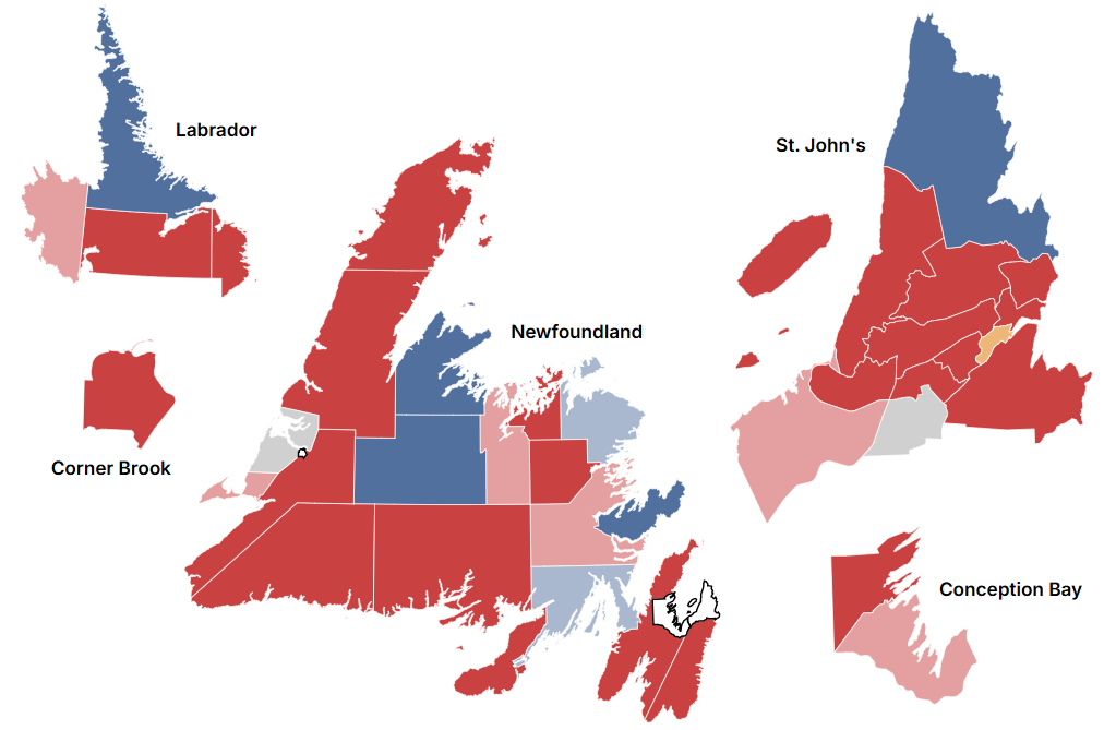 Election Writ 10/6: Will it be a Red Tide in Newfoundland and Labrador?