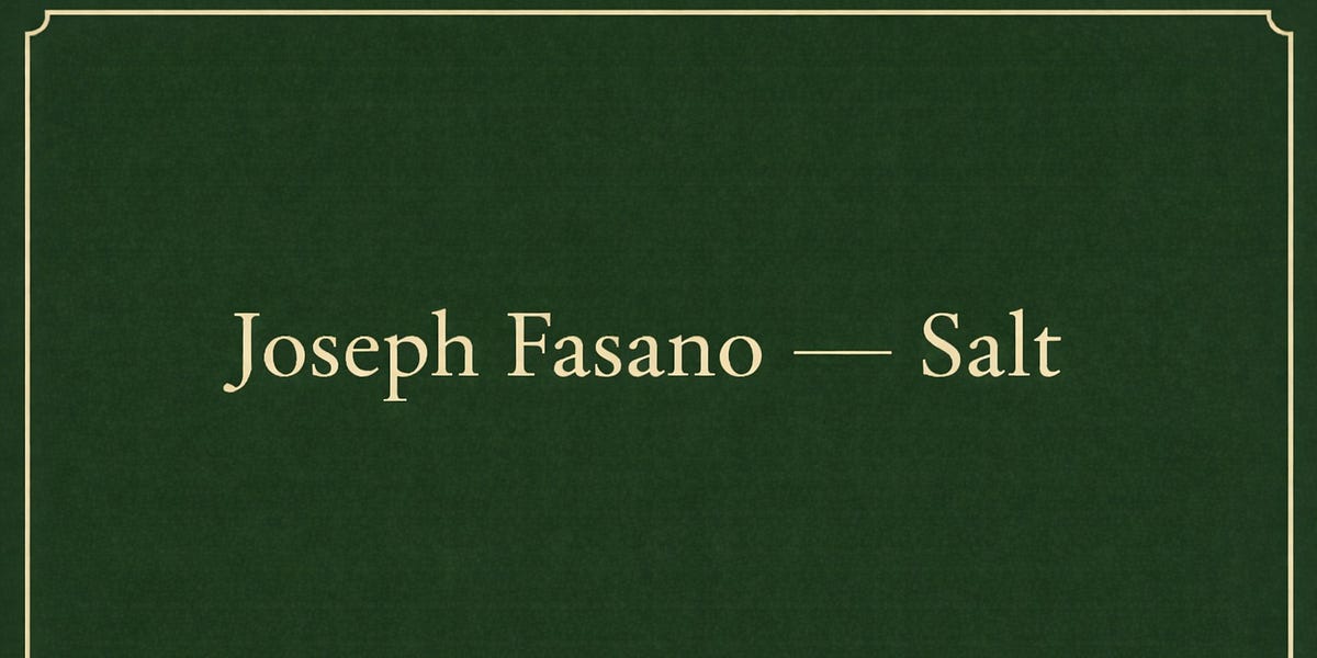 Salt - La Rotonde Review