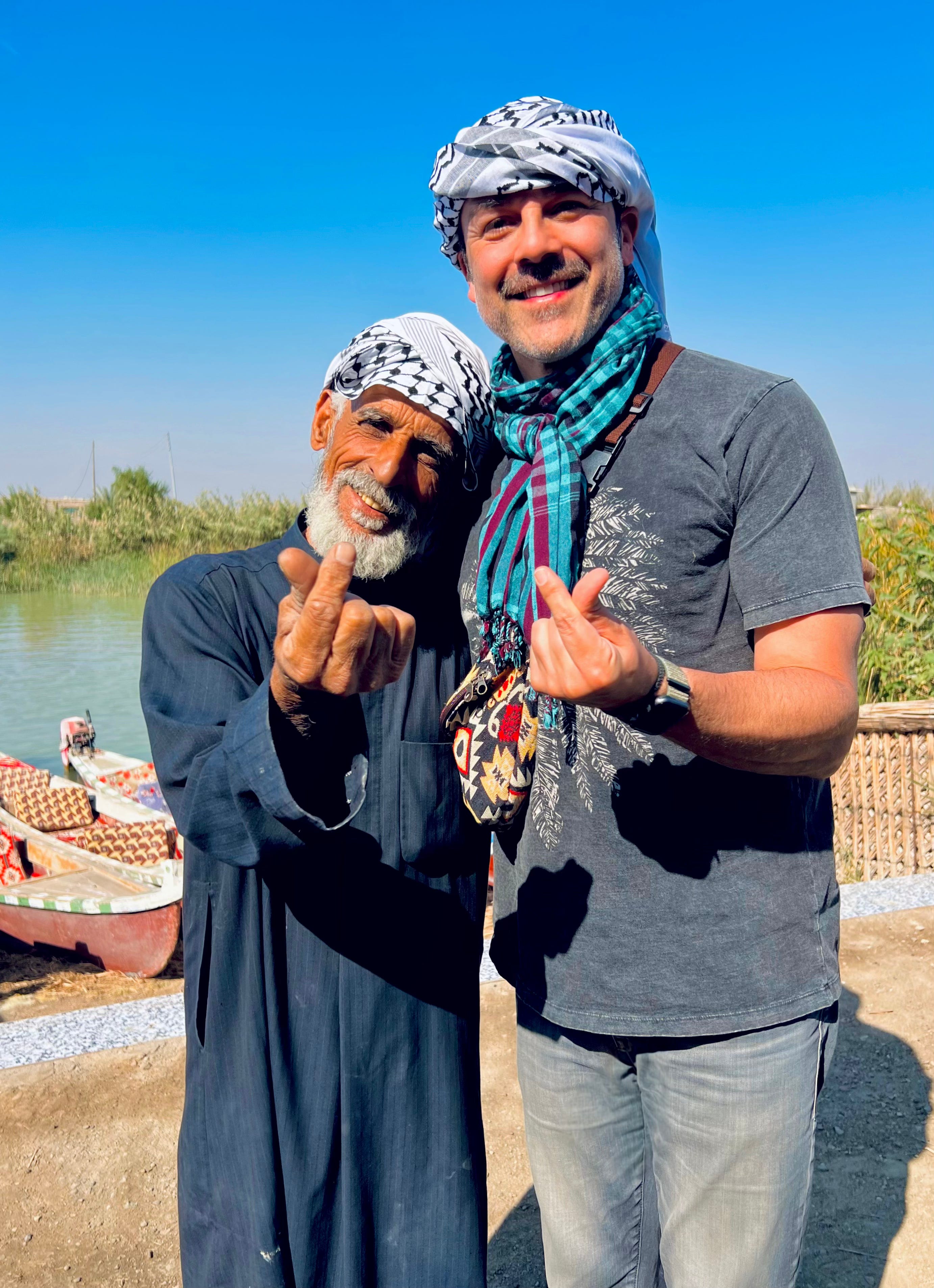Adrian Landin (@adrianlandin): "I just spent three weeks in Iraq. And ...